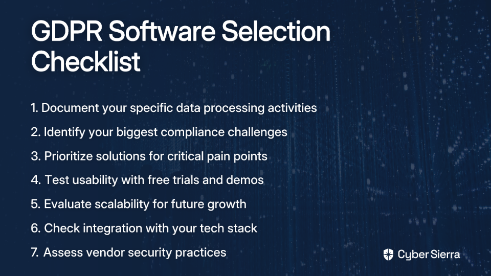 Best Tools for GDPR Compliance
