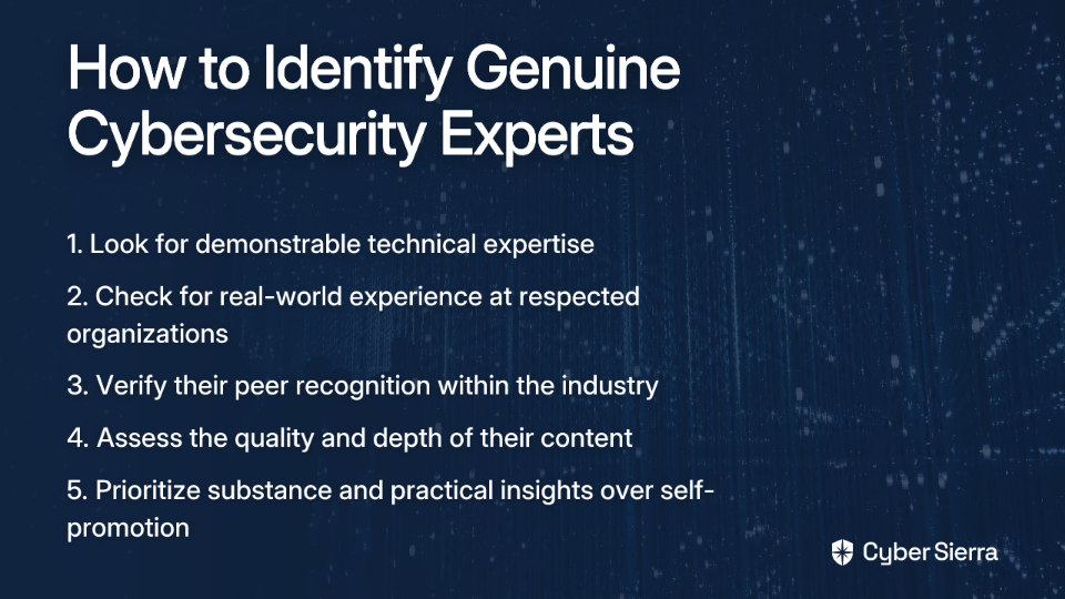 Top Cybersecurity Leaders to Follow in 2025