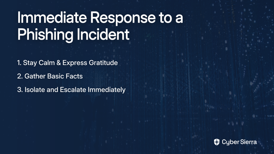 An Employee Clicked a Bad Link. Your Next Move Is Critical.