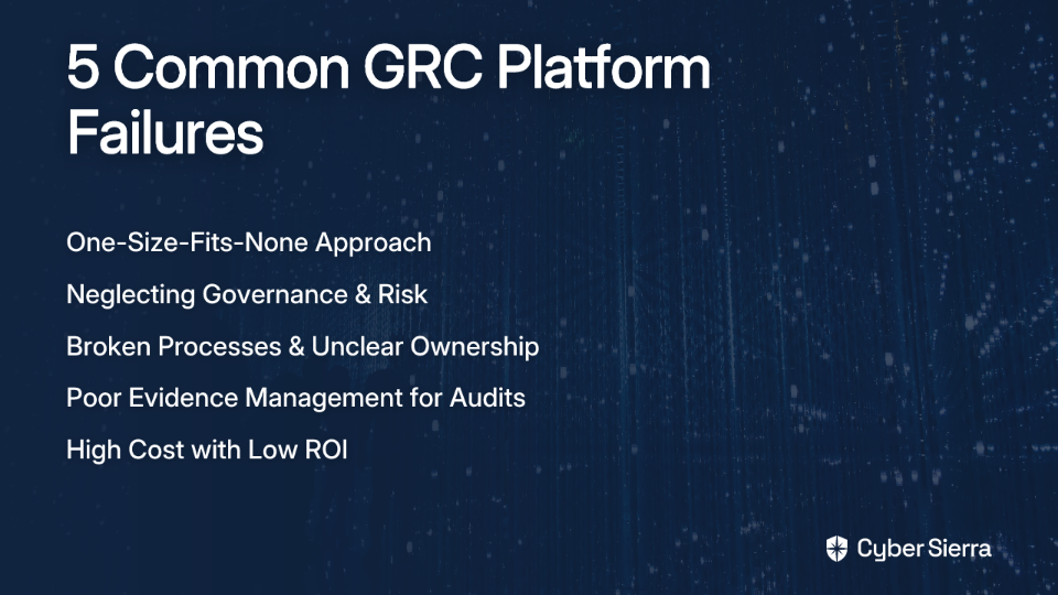 Why Every GRC Platform Sucks (And What CISOs Actually Use Instead)