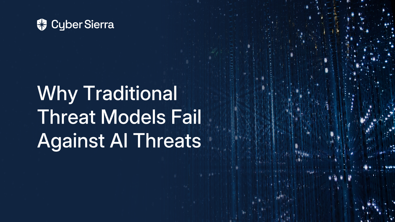 Why Traditional Threat Models Fail Against AI Threats