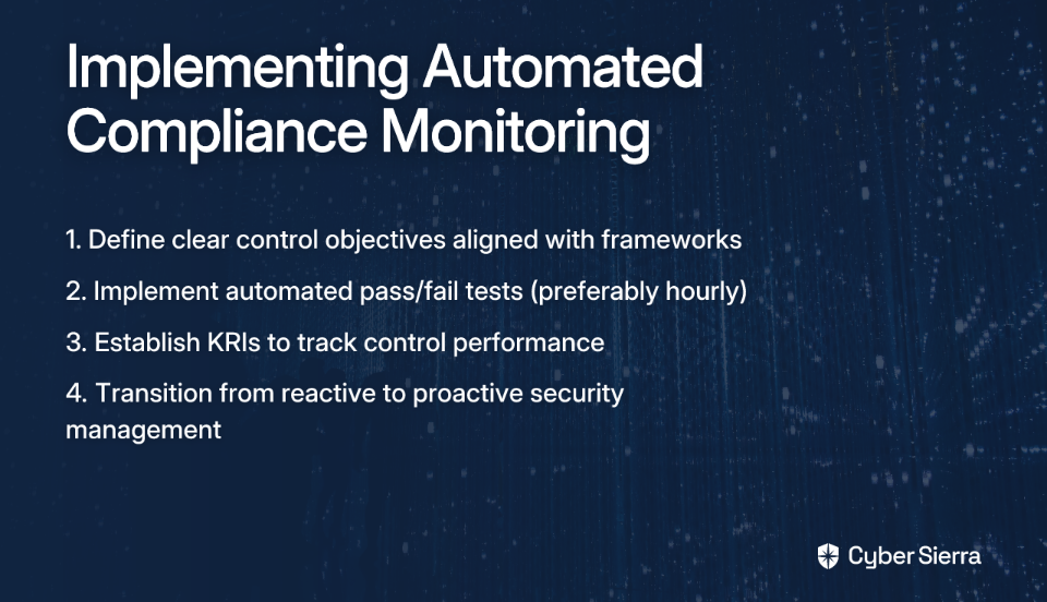 How to Prove Continuous Compliance